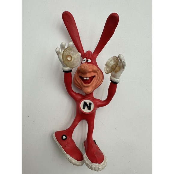 Toys | The Noid 1988 Dominos Pizza On Card 9 Bendable Window Cling ...